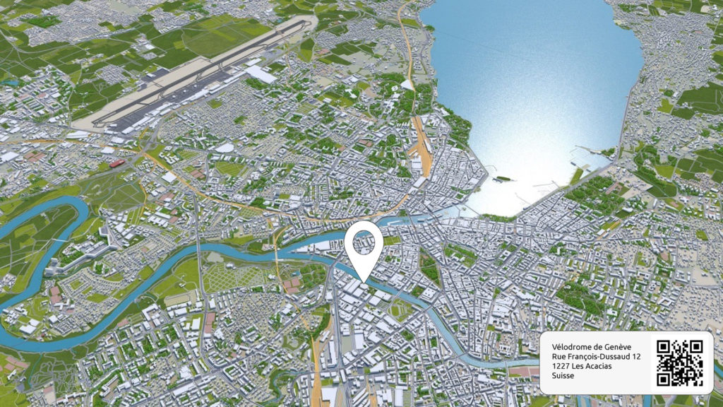 La piste pour tous - Vélodrome de Genève